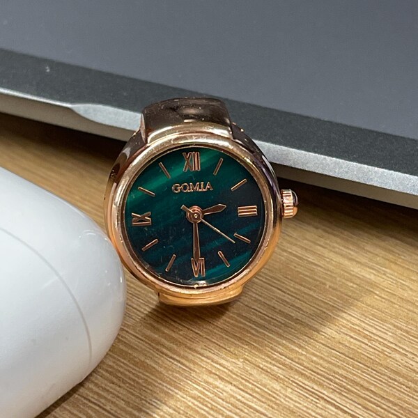 Y2K Vintage Watch Ring Functional Unique Clock Mini Watch Girlfriend ...