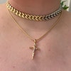 Coin Layered Chain Necklace 18K Gold Filled Necklaces Set Toggle Chain ...
