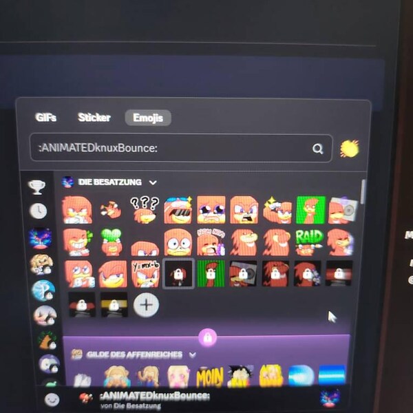 20+ Knuckles the Echidna STATIC + ANIMATED Emotes for Twitch, Youtube ...