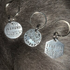 Wilderness Dog Tags Wolf Dog Tags Custom Dog Tags | Etsy