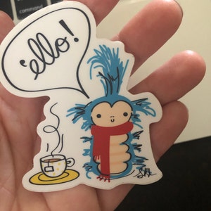 Ello Worm Sticker Labyrinth Inspired Sticker Labyrinth - Etsy