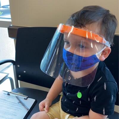 Extended Face Shield for Eye Loupes Anti Glare Shield PPE Light Weight ...