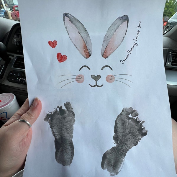 Cutest Ginger Gingerbread Man Footprint Handprint Art Craft / First ...