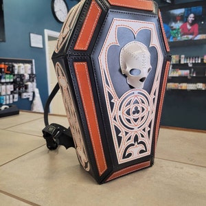 Coffin Backpack Leather Pattern PDF by Leatherhubpatterns - Etsy