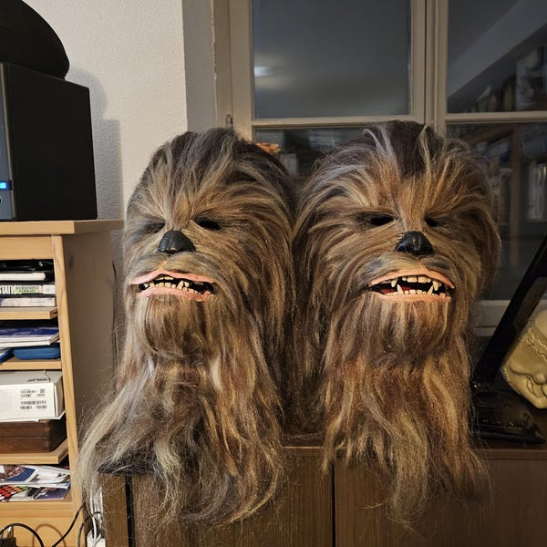 Chewbacca Mask Foam Templates and Hairing - Etsy