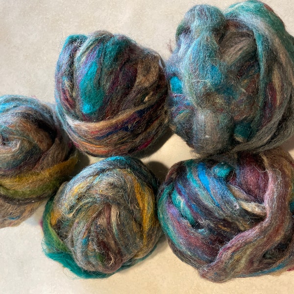 Drop Spindle Complete Deluxe Kit, Drop Spindle, Undyed Top Roving, Art ...