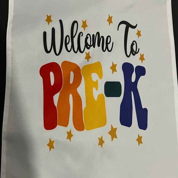 Welcome to Pre-k, First Day of Pre-k SVG, Pre-k Teacher Svg, Pre-k Para ...