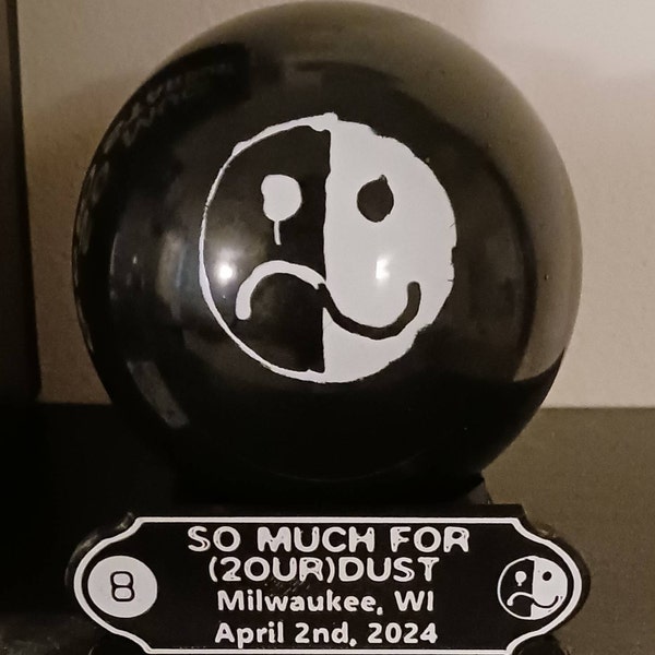 Fall Out Boy so Much for Stardust Magic 8ball Stand With Customizable ...