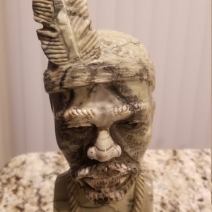 Authentic African Shona Stone Sculpture Titled the Thinker by ...