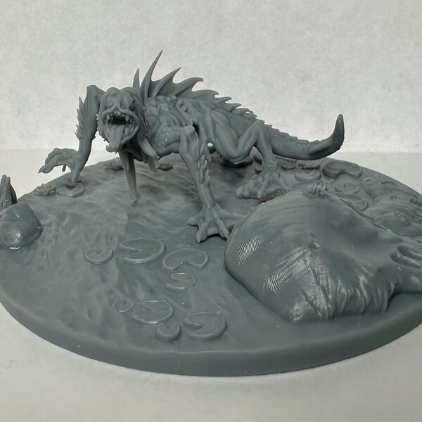 Kikimora Swamp Creature Miniature 3D Resin Printed 28-32mm Tabletop ...
