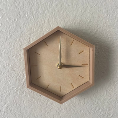 Customizable Small Wooden Clocks Wall Wooden Clock Mini Wooden Clock - Etsy