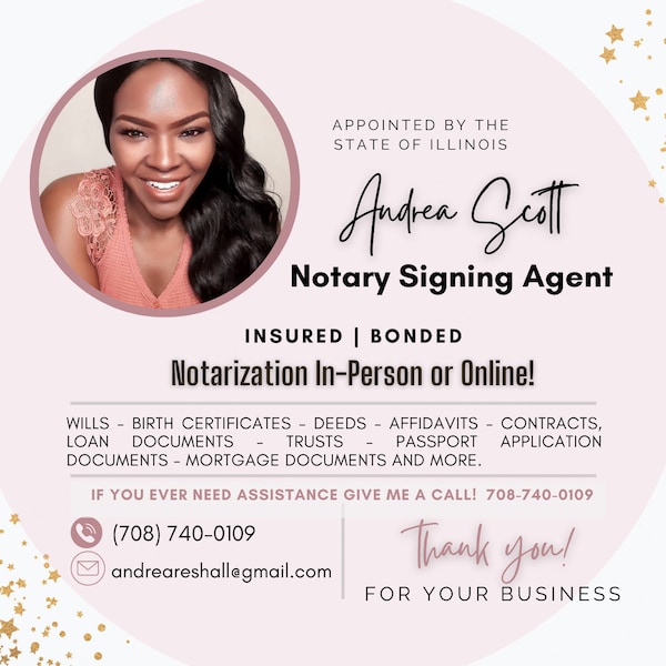 Editable Notary Combo Bundle Notary Signing Agent Remote Online Notary ...