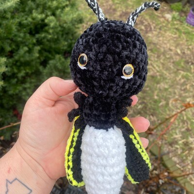 PATTERN: Flicker the Firefly Crochet Firefly Pattern Amigurumi ...