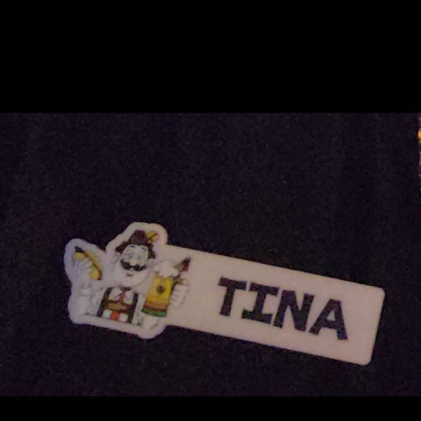 Nametags Custom Shapes Customized Nametag Name Badges With Magnetic Pin ...