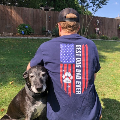 Thank You Being Daddy Dog Dad Shirt - Etsy