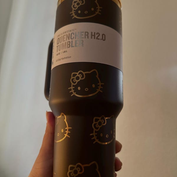 40 OZ Hello Kitty Stanley Cup - Etsy