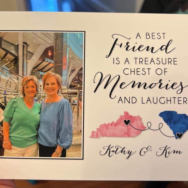 Custom Signature Photo Frame - Retirement & Farewell Gift for Coworker ...