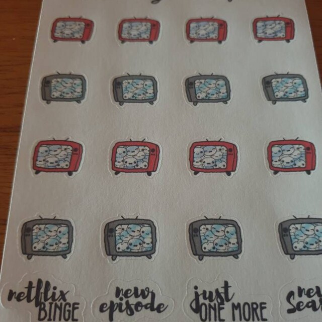 Cute Hand drawn Kawaii Planner Stickers by LauraJaneStyle on Etsy