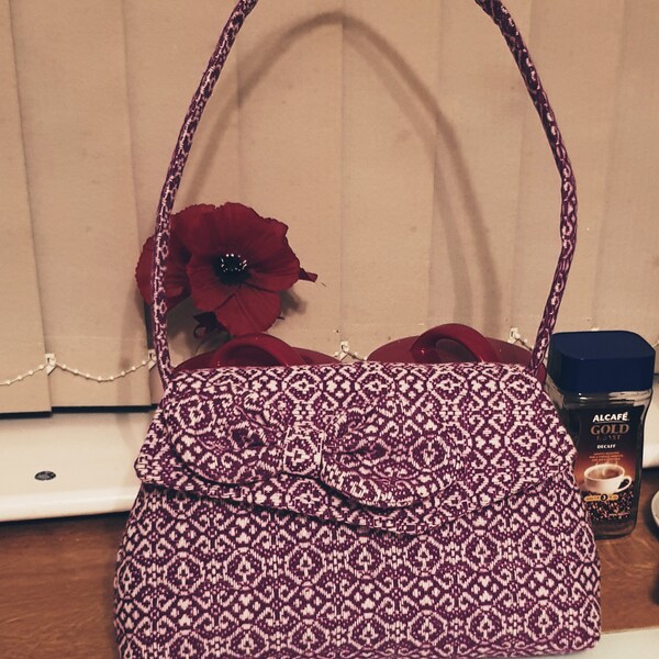 Bow Bag Sewing Pattern, Vintage Style PDF Pattern to Make the ...