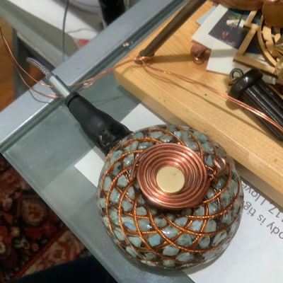 Large 77mm Tall Fibonacci Spiral Coil Winding Jig for Electroculture ...