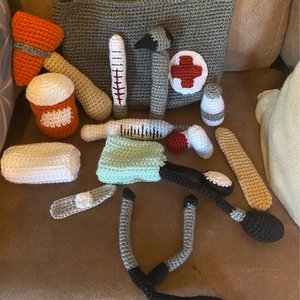 23 Doctor Crochet Pattern Bundle! EBOOK PDF Knotmonsters Amigurumi How ...