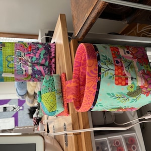 SEW SASSY Thread Catcher Sewing Pattern, Pincushion Scrap Bag, Tutorial ...