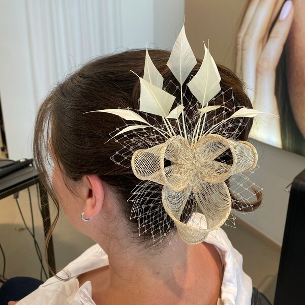 Black Silk Triple Bow Fascinator. New Design, 2024 Collection. - Etsy