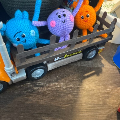 Crochet Noodle Blossom Cheesy Kernel Broccoli Amigurumi Personalized ...