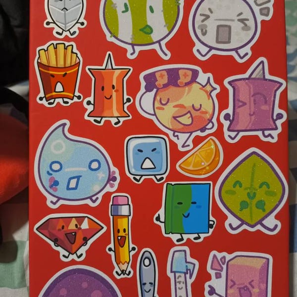 BFB X Enamel Pin BFDI - Object Show - Etsy