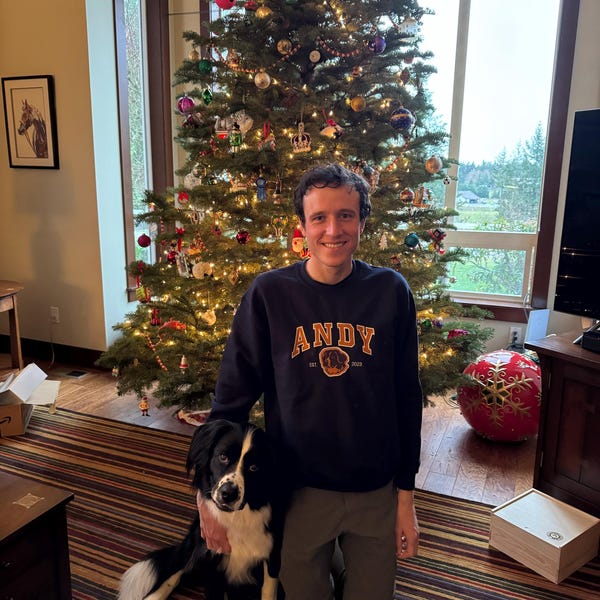 Varsity Custom Embroidered Dog Sweatshirt Custom Dog Sweater Embroider ...