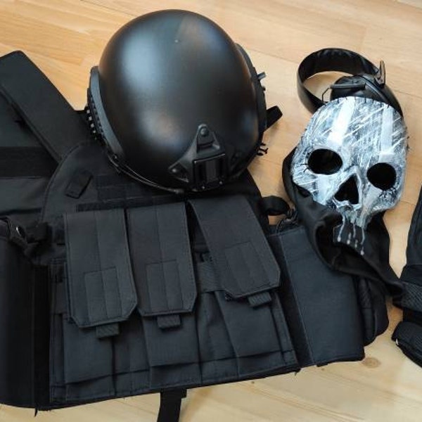 Full Set of Ghost. Airsoft or Cosplay - Etsy