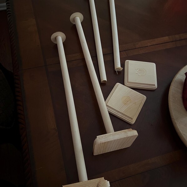 Natural Clay Ganesha With Wooden Palavelli and Stand/palavelli for ...