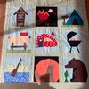 Set of 9 CAMPING BLOCKS, Paper Pieced Block Patterns in PDF - Etsy
