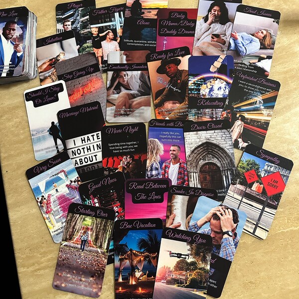 Emotions of Love Oracle Deck 90 Cards Feelings Exposed 90 Cards - Etsy