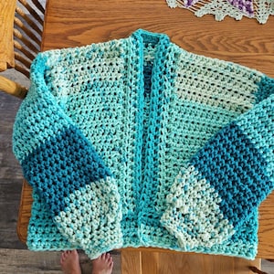 Simple SUPER Chunky Crochet Bomber Jacket Pattern, Size Inclusive ...