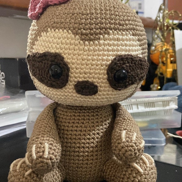Crochet Amigurumi Pattern Sloth Juliet PDF - Etsy