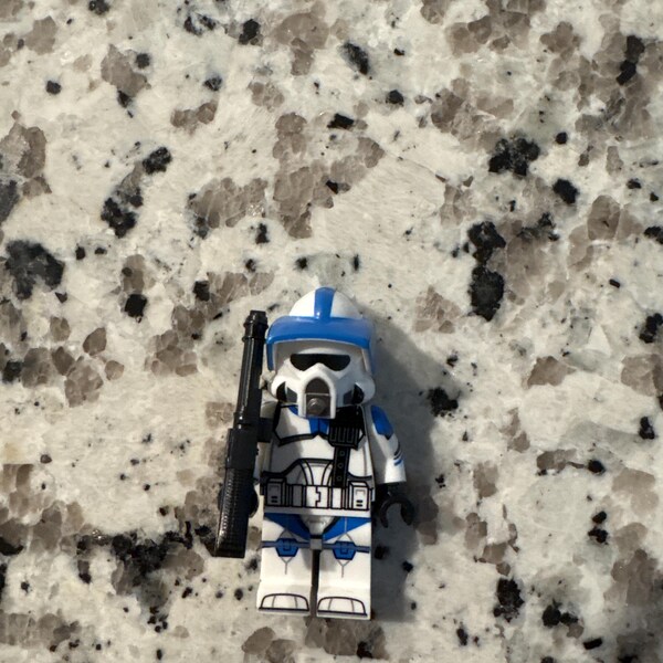 The Bad Batch Custom Minifigures Star Wars Clone Force 99 Elite Black ...