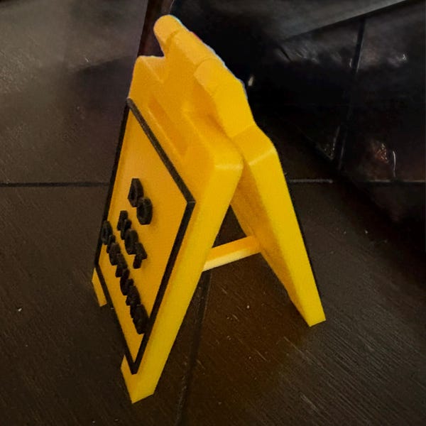 Good to Interact / Do Not Disturb - 2-sided Mini Floor Sign - Custom ...