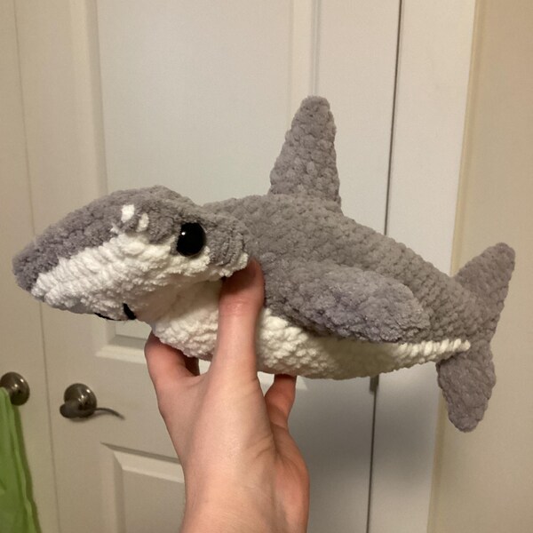 PATTERN PACK - 4 Plush Patterns - Shark, Hammerhead Shark, Whale Shark ...