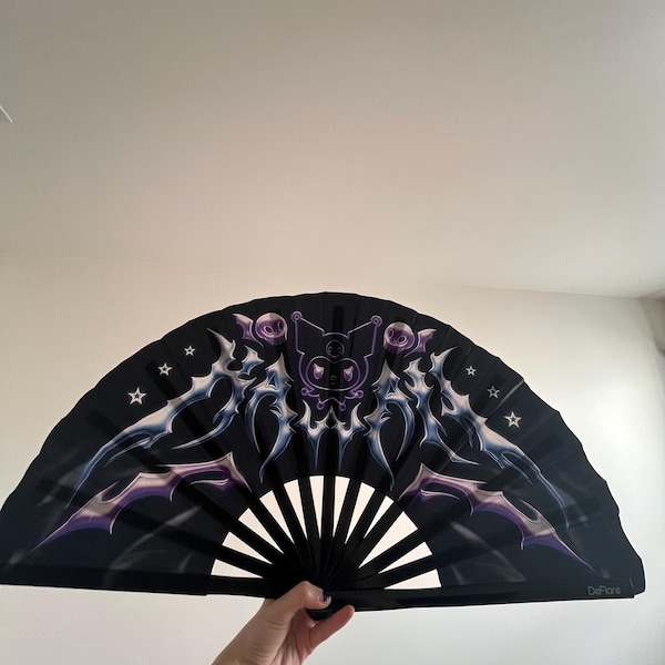Hypebeast Rave Fan | Hypebeast Inspired Rave Fan | Hand Fan | Festival ...