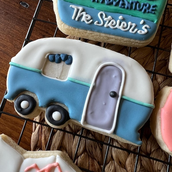 Camping Trailer Camper RV Cookie Cutter - Etsy