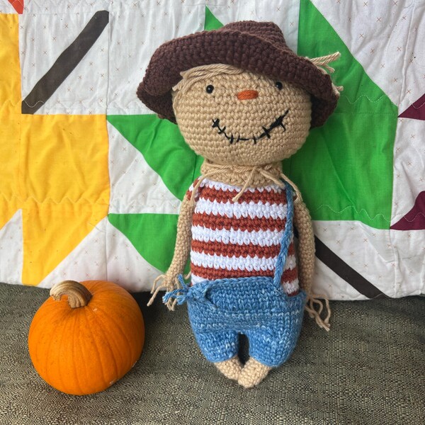 You, the Scarecrow | Crochet Pattern | Spanish - English. - Etsy
