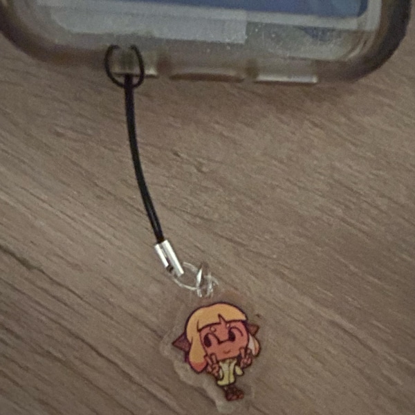 Splatoon Agents Phone Charm - Double Sided, 4 Variations, 1 In ...