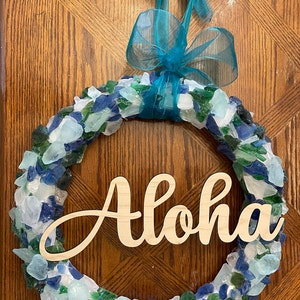 Aloha Word Text Laser Cut Out Unfinished Wood Shape Craft Supply - Etsy