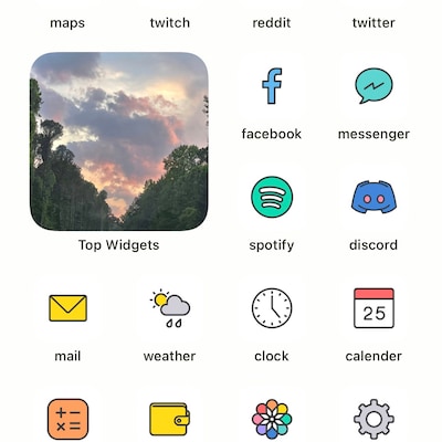 Cyberpunk 2077 Theme, Ios 14 Icons, iPhone and iPad Ios Icon ...