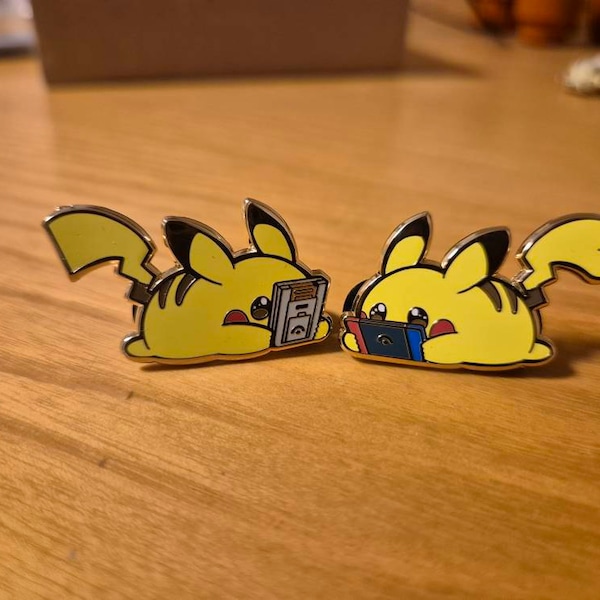 Enamel Pins | Pikachu Wants to Play - Etsy