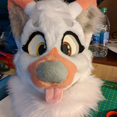 DIGITAL Kemono Foam Head Base Pattern/template for Fursuits PDF ...