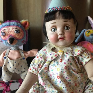 Cloth Doll Angel by Donna May Robinson, Angelina Seraphina - Etsy