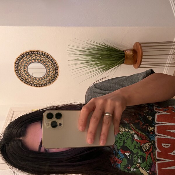 3 Mandala Dot Art Tan, Muted Blues, and Greens Handmade Rock Meditation ...