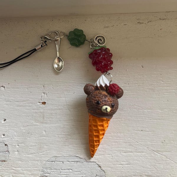 Realistic Snack Food Japanese Keychains Phonecharm / Cute Unique ...